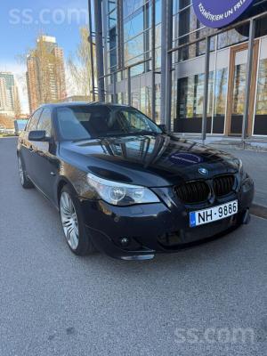 Black BMW 525 2005 in Riga, with an engine capacity of 2.50 L and mileage of 0 thousand km for 4500 €, photo  on AUTOMOTO.COM.LV