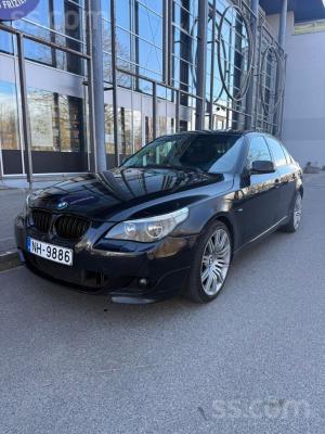 Black BMW 525 2005 in Riga, with an engine capacity of 2.50 L and mileage of 0 thousand km for 4500 €, photo 3 on AUTOMOTO.COM.LV