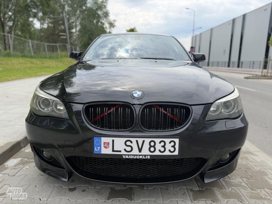 Черный БМВ 525 2005 в Вильнюс, объемом двигателя 2.50 л и пробегом 350 тыс. км за 4250 €, фото 9 на AUTOMOTO.COM.LV
