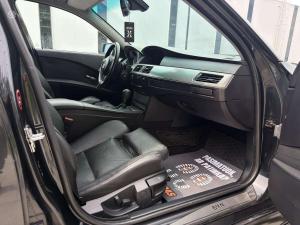 Black BMW 525 2005 in Vilnius, with an engine capacity of 2.50 L and mileage of 349 thousand km for 4200 €, photo 25 on AUTOMOTO.COM.LV
