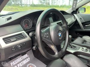Melns BMW 525 2005 Viļņa, ar dzinēja tilpumu 2.50 L un nobraukumu 349 tūkst. km par 4200 €, foto 23 vietnē AUTOMOTO.COM.LV