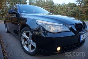 Black BMW 525 2005 in Jurmala, with an engine capacity of 2.50 L and mileage of 247 thousand km for 4795 €, photo 18 on AUTOMOTO.COM.LV