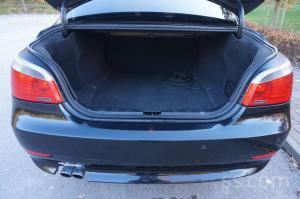 Black BMW 525 2005 in Jurmala, with an engine capacity of 2.50 L and mileage of 247 thousand km for 4795 €, photo 20 on AUTOMOTO.COM.LV