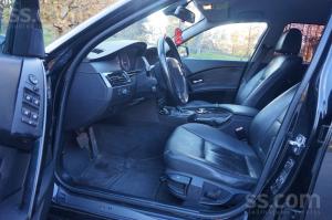 Black BMW 525 2005 in Jurmala, with an engine capacity of 2.50 L and mileage of 247 thousand km for 4795 €, photo 21 on AUTOMOTO.COM.LV