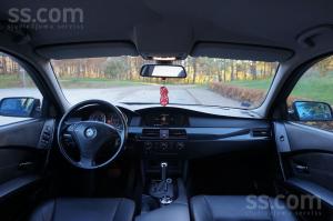 Black BMW 525 2005 in Jurmala, with an engine capacity of 2.50 L and mileage of 247 thousand km for 4795 €, photo 29 on AUTOMOTO.COM.LV