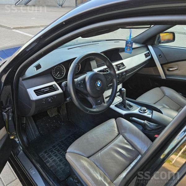 Melns BMW 525 2005 Rīga, ar dzinēja tilpumu 2.50 L un nobraukumu 369 tūkst. km par 3330 €, foto 4 vietnē AUTOMOTO.COM.LV