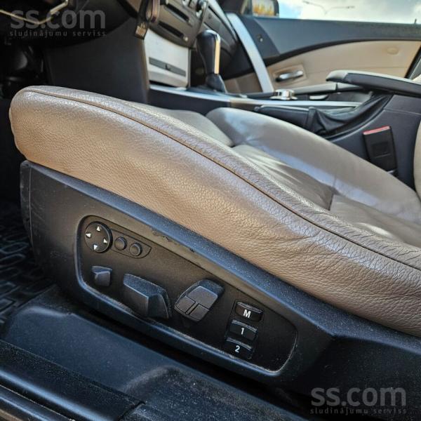 Melns BMW 525 2005 Rīga, ar dzinēja tilpumu 2.50 L un nobraukumu 369 tūkst. km par 3330 €, foto 6 vietnē AUTOMOTO.COM.LV