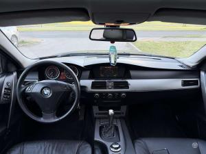 Black BMW 525 2005 in Kaunas, with an engine capacity of 2.50 L and mileage of 342 thousand km for 3450 €, photo 6 on AUTOMOTO.COM.LV