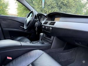 Melns BMW 525 2005 Kauņa, ar dzinēja tilpumu 2.50 L un nobraukumu 345 tūkst. km par 3450 €, foto 11 vietnē AUTOMOTO.COM.LV