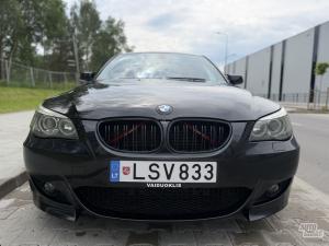 Черный БМВ 525 2005 в Вильнюс, объемом двигателя 2.50 л и пробегом 349 тыс. км за 3890 €, фото 7 на AUTOMOTO.COM.LV