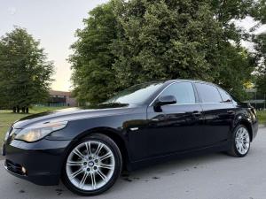 Black BMW 525 2005 in Kaunas, with an engine capacity of 2.50 L and mileage of 343 thousand km for 3500 €, photo 5 on AUTOMOTO.COM.LV