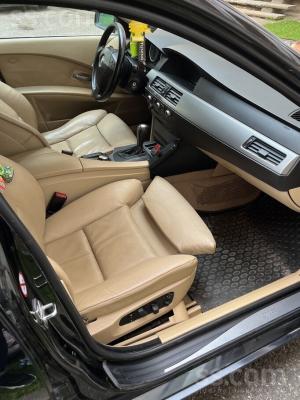 Black BMW 525 2005 in Valmiera, with an engine capacity of 2.50 L and mileage of 318 thousand km for 4000 €, photo 4 on AUTOMOTO.COM.LV