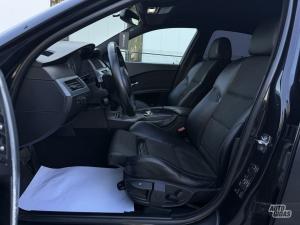 Black BMW 525 2005 in Vilnius, with an engine capacity of 2.50 L and mileage of 321 thousand km for 4350 €, photo 19 on AUTOMOTO.COM.LV