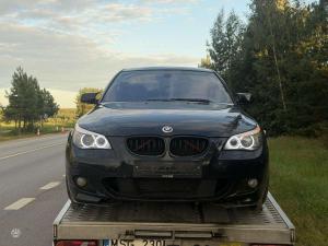 Черный БМВ 525 2005 в Вильнюс, объемом двигателя 2.50 л и пробегом 450 тыс. км за 3650 €, фото 5 на AUTOMOTO.COM.LV