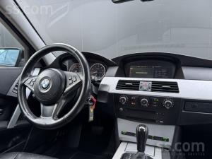 Black BMW 525 2005 in Riga, with an engine capacity of 2.50 L and mileage of 370 thousand km for 4600 €, photo 7 on AUTOMOTO.COM.LV