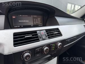 Black BMW 525 2005 in Riga, with an engine capacity of 2.50 L and mileage of 370 thousand km for 4600 €, photo 8 on AUTOMOTO.COM.LV
