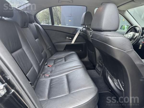 Черный БМВ 525 2005 в Рига, объемом двигателя 2.50 л и пробегом 370 тыс. км за 4600 €, фото 11 на AUTOMOTO.COM.LV