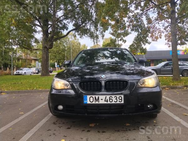 БМВ 525 2005 в Рига на AUTOMOTO.COM.LV Черный БМВ 525 2005 в Рига, объемом двигателя 2.50 л и пробегом 416 тыс. км за 3490 €, фото 4 на AUTOMOTO.COM.LV