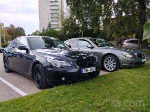 Black BMW 525 2005 in Riga, with an engine capacity of 2.50 L and mileage of 416 thousand km for 3490 €, photo 25 on AUTOMOTO.COM.LV