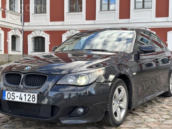 БМВ 525 2005 в Елгава на AUTOMOTO.COM.LV Черный БМВ 525 2005 в Елгава, объемом двигателя 2.50 л и пробегом 471 тыс. км за 3750 €, фото 1 на AUTOMOTO.COM.LV