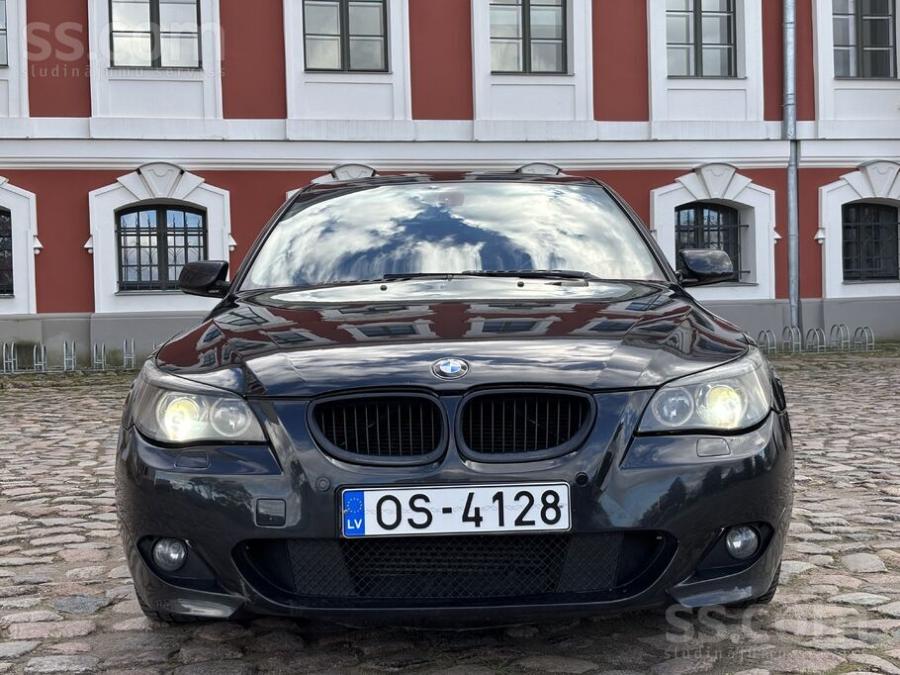 Черный БМВ 525 2005 в Елгава, объемом двигателя 2.50 л и пробегом 471 тыс. км за 3750 €, фото 3 на AUTOMOTO.COM.LV