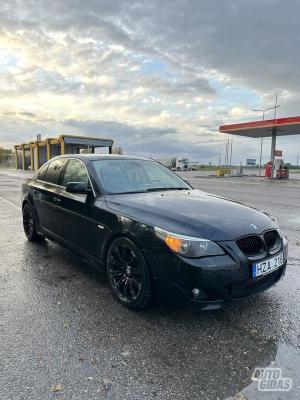 Black BMW 525 2005 in Sakiai, with an engine capacity of 2.50 L and mileage of 404 thousand km for 1600 €, photo 4 on AUTOMOTO.COM.LV