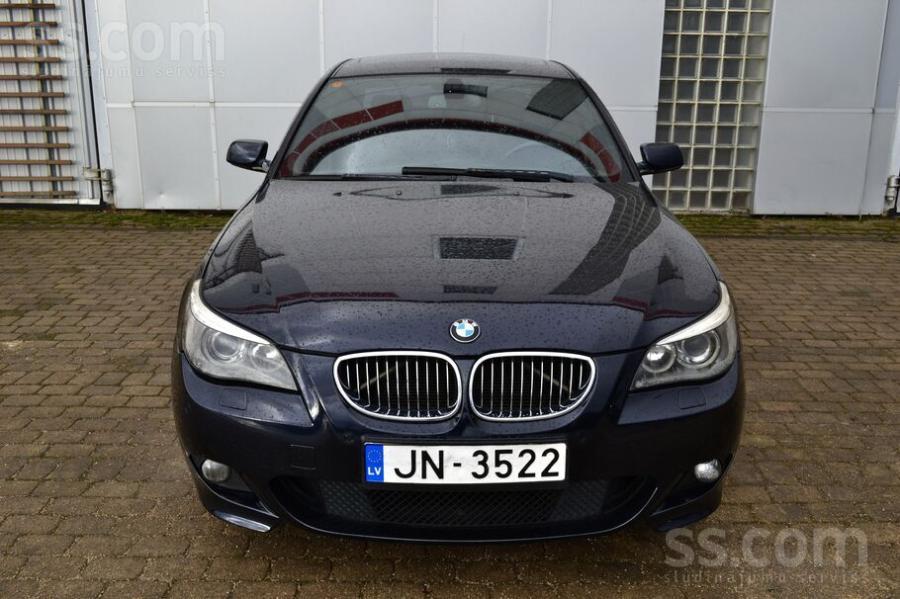 Melns BMW 525 2006 Rīga, ar dzinēja tilpumu 2.50 L un nobraukumu 299 tūkst. km par 4300 €, foto 2 vietnē AUTOMOTO.COM.LV