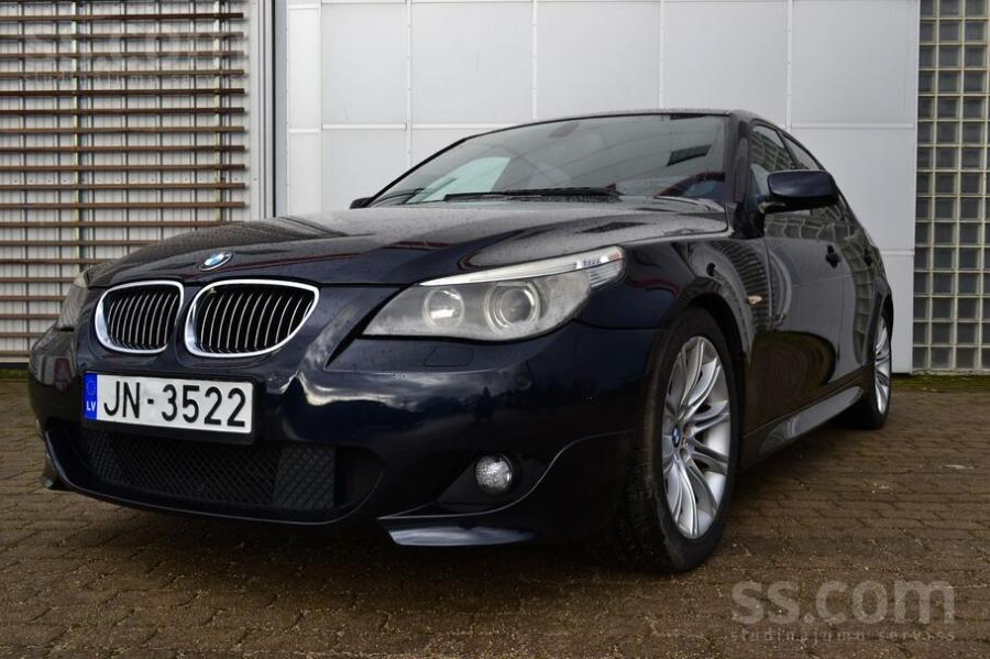 Melns BMW 525 2006 Rīga, ar dzinēja tilpumu 2.50 L un nobraukumu 299 tūkst. km par 4300 €, foto 3 vietnē AUTOMOTO.COM.LV
