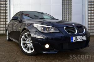 Melns BMW 525 2006 Rīga, ar dzinēja tilpumu 2.50 L un nobraukumu 299 tūkst. km par 4300 €, foto 18 vietnē AUTOMOTO.COM.LV