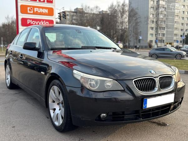 Melns BMW 525 2006 Kauņa, ar dzinēja tilpumu 2.50 L un nobraukumu 300 tūkst. km par 3500 €, foto 6 vietnē AUTOMOTO.COM.LV