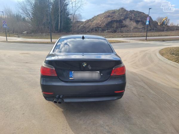 Black BMW 525 2006 in Vilnius, with an engine capacity of 2.50 L and mileage of 364 thousand km for 2200 €, photo 5 on AUTOMOTO.COM.LV