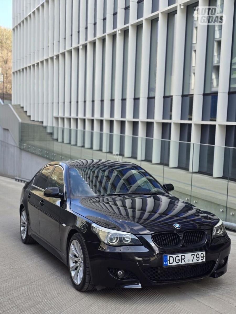 Melns BMW 525 2006 Viļņa, ar dzinēja tilpumu 2.50 L un nobraukumu 385 tūkst. km par 3700 €, foto 2 vietnē AUTOMOTO.COM.LV