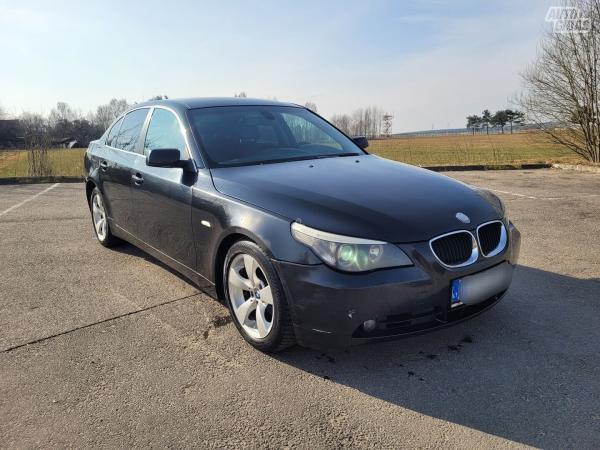Melns BMW 525 2006 Viļņa, ar dzinēja tilpumu 2.50 L un nobraukumu 364 tūkst. km par 2250 €, foto 4 vietnē AUTOMOTO.COM.LV