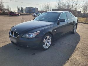 Melns BMW 525 2006 Viļņa, ar dzinēja tilpumu 2.50 L un nobraukumu 364 tūkst. km par 2150 €, foto  vietnē AUTOMOTO.COM.LV
