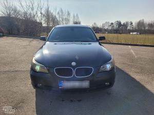 Black BMW 525 2006 in Vilnius, with an engine capacity of 2.50 L and mileage of 364 thousand km for 2350 €, photo 4 on AUTOMOTO.COM.LV