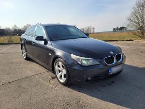 Black BMW 525 2006 in Vilnius, with an engine capacity of 2.50 L and mileage of 364 thousand km for 2350 €, photo 5 on AUTOMOTO.COM.LV