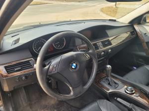 Black BMW 525 2006 in Vilnius, with an engine capacity of 2.50 L and mileage of 364 thousand km for 2350 €, photo 10 on AUTOMOTO.COM.LV