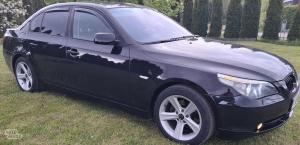 Black BMW 525 2006 in Silale, with an engine capacity of 2.50 L and mileage of 471 thousand km for 3100 €, photo 7 on AUTOMOTO.COM.LV