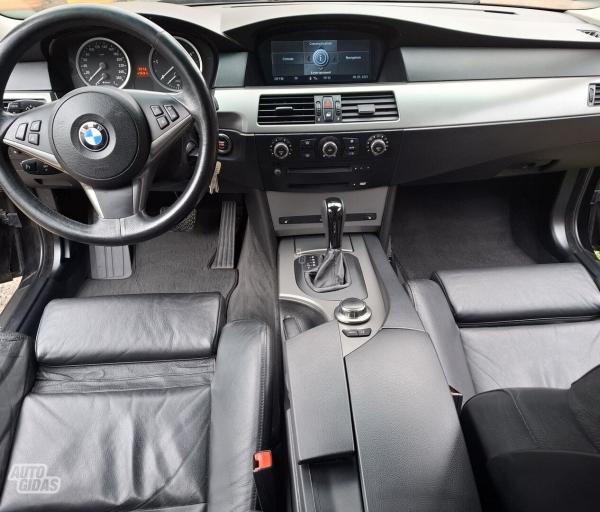 Black BMW 525 2006 in Silale, with an engine capacity of 2.50 L and mileage of 471 thousand km for 3100 €, photo 9 on AUTOMOTO.COM.LV