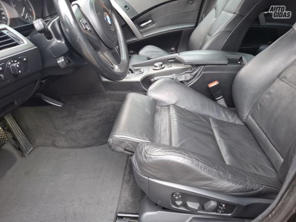 Black BMW 525 2006 in Silale, with an engine capacity of 2.50 L and mileage of 471 thousand km for 3100 €, photo 10 on AUTOMOTO.COM.LV