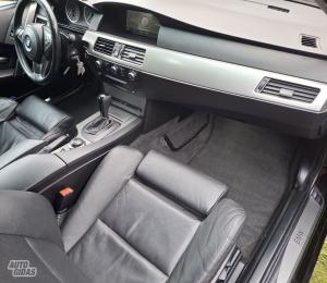 Black BMW 525 2006 in Silale, with an engine capacity of 2.50 L and mileage of 471 thousand km for 3100 €, photo 12 on AUTOMOTO.COM.LV