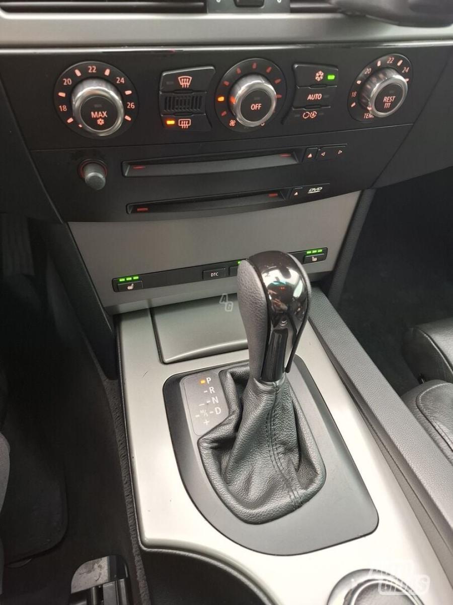 Black BMW 525 2006 in Silale, with an engine capacity of 2.50 L and mileage of 471 thousand km for 3100 €, photo 21 on AUTOMOTO.COM.LV