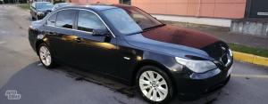 Black BMW 525 2006 in Kaunas, with an engine capacity of 2.50 L and mileage of 267 thousand km for 2900 €, photo 5 on AUTOMOTO.COM.LV