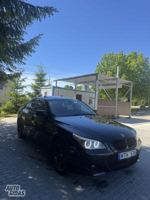 Melns BMW 525 2006 Telšiai, ar dzinēja tilpumu 2.50 L un nobraukumu 450 tūkst. km par 3400 €, foto  vietnē AUTOMOTO.COM.LV