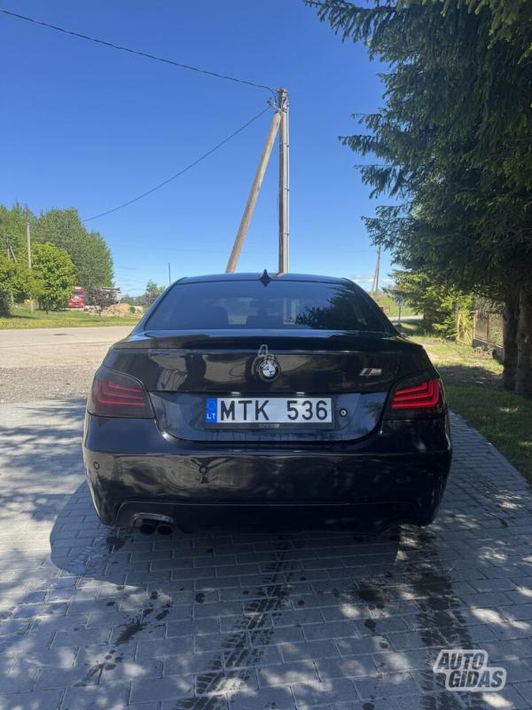 Black BMW 525 2006 in Telschi, with an engine capacity of 2.50 L and mileage of 450 thousand km for 3400 €, photo 3 on AUTOMOTO.COM.LV