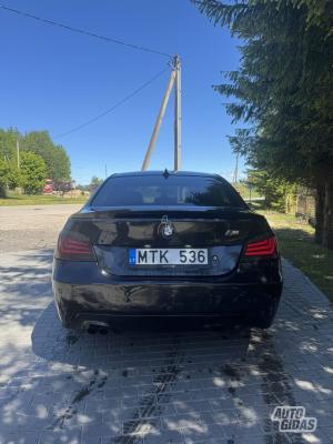 Black BMW 525 2006 in Telschi, with an engine capacity of 2.50 L and mileage of 450 thousand km for 3400 €, photo 4 on AUTOMOTO.COM.LV