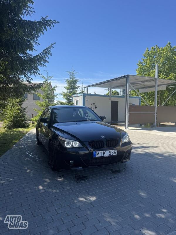 Black BMW 525 2006 in Telschi, with an engine capacity of 2.50 L and mileage of 450 thousand km for 3400 €, photo 5 on AUTOMOTO.COM.LV