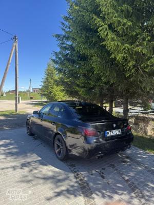 Black BMW 525 2006 in Telschi, with an engine capacity of 2.50 L and mileage of 450 thousand km for 3400 €, photo 7 on AUTOMOTO.COM.LV