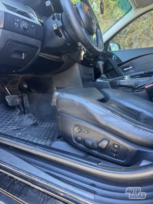 Black BMW 525 2006 in Telschi, with an engine capacity of 2.50 L and mileage of 450 thousand km for 3400 €, photo 10 on AUTOMOTO.COM.LV