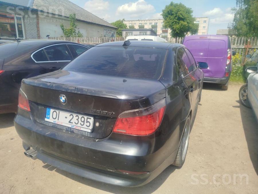 Melns BMW 525 2006 Tukums, ar dzinēja tilpumu 2.50 L un nobraukumu 329 tūkst. km par 3600 €, foto 5 vietnē AUTOMOTO.COM.LV